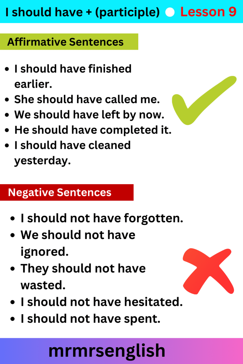 English Speaking Course Lesson 9 by Structures - MR MRS ENGLISH