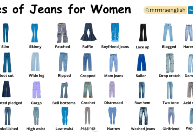 30 Different Types of Jeans names for men and Their Pictures - MR MRS ...