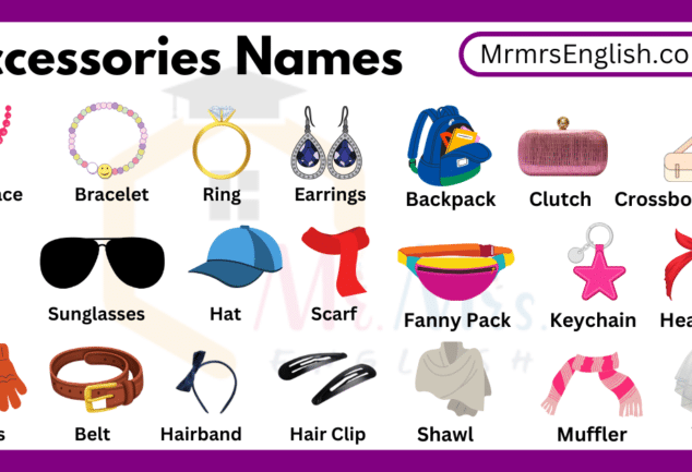 Different types of tables names vocabulary and their pictures - MR MRS ...