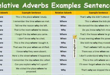 Relative Pronouns Examples Sentences in English with Pictures - MR MRS ...