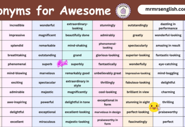 100 Synonyms for Best in English with Pictures - MR MRS ENGLISH