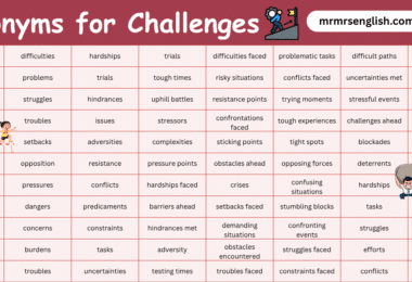 100 Synonyms for Big in English with their Pictures - MR MRS ENGLISH