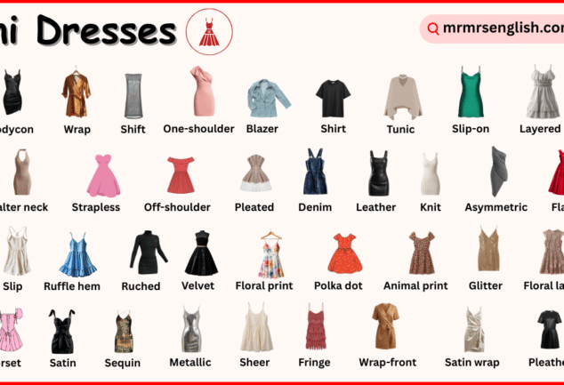 Wedding vocabulary words in English and their Pictures - MR MRS ENGLISH