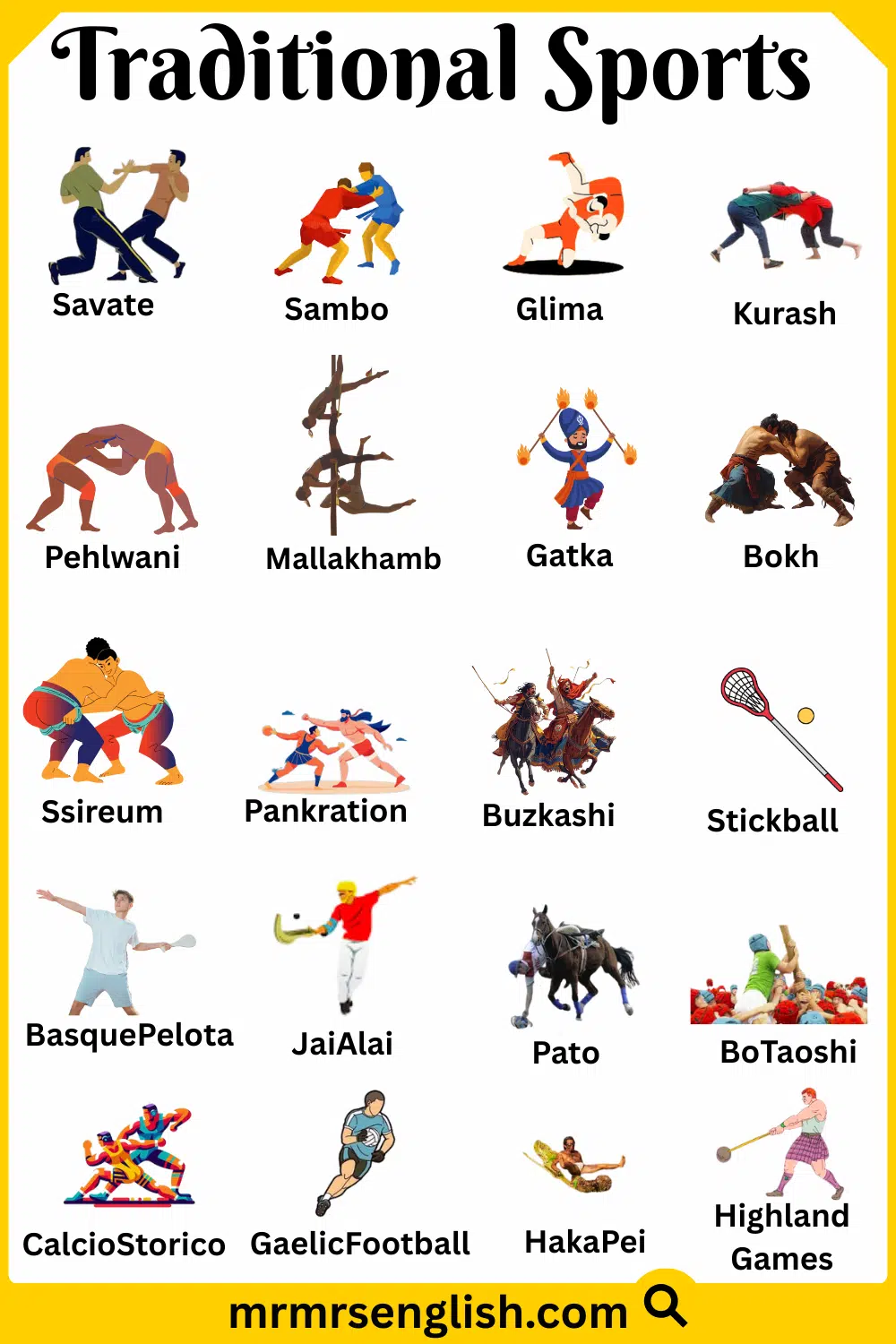 Athletics Sports Name